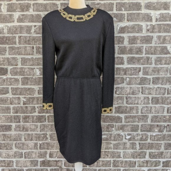 St. John | Dresses | Vintage St John Evening Embellished Dress | Poshmark